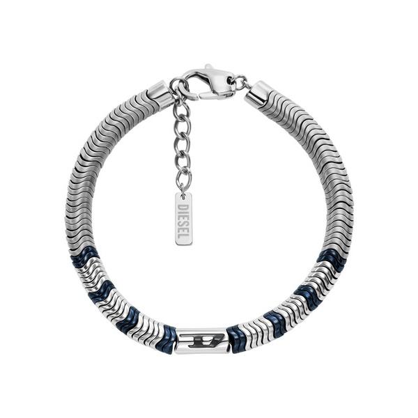 ZOZO問い合わせ番号:91710913ショップ:WATCH STATION INTERNATIONAL，ウォッチ ステーション インターナショナルブランド:DIESEL，ディーゼル商品名:ディーゼル アクセサリー メンズ ブレスレット シ...