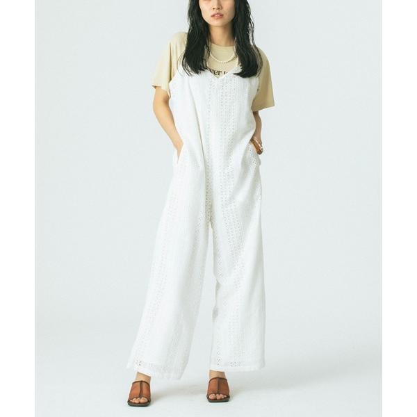 『セール実施中』ZOZO問い合わせ番号:91711717ショップ:ROSE BUD，ローズバッドブランド:ROSE BUD，ローズバッド商品名:【WEB・一部店舗限定】LACE ROMPERSカテゴリ:オールインワン・サロペット>つな...