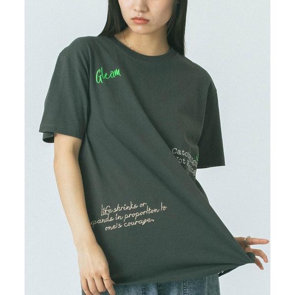 『セール実施中』ZOZO問い合わせ番号:91711738ショップ:ROSE BUD，ローズバッドブランド:ROSE BUD，ローズバッド商品名:FREEHAND LIKE EMBROIDERY S/S TEEカテゴリ:トップス>Tシャ...