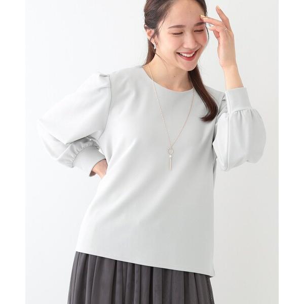 『タイムセール実施中』ZOZO問い合わせ番号:91712074ショップ:SHOO・LA・RUE，シューラルーブランド:DRESKIP，ドレスキップ商品名:【S-LL/2点セット】女性らしく好印象 アクセ付き カットジョーゼット トップスカテ...