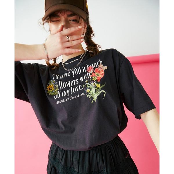 『セール実施中』ZOZO問い合わせ番号:91712241ショップ:ROSE BUD，ローズバッドブランド:ROSE BUD，ローズバッド商品名:(mag.by c)LOGO BIG-TEEカテゴリ:トップス>Tシャツ/カットソーブラン...