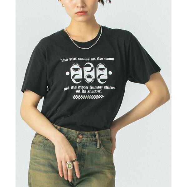 『セール実施中』ZOZO問い合わせ番号:91712250ショップ:ROSE BUD，ローズバッドブランド:ROSE BUD，ローズバッド商品名:(mag.by c)SUN＆MOON S/S TEEカテゴリ:トップス>Tシャツ/カットソ...