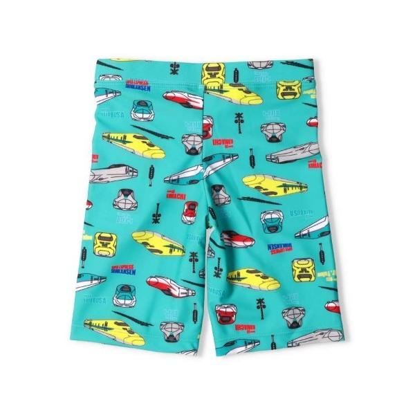 ※このアイテムは返品・交換対象外商品です。ZOZO問い合わせ番号:91746074ショップ:こどもの森e-shop，コドモノモリイーショップブランド:moujonjon，ムージョンジョン商品名:JR新幹線電車柄スイムパンツ・水着カテゴリ:水...