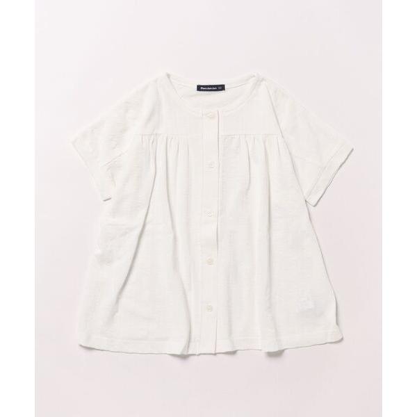 『タイムセール実施中』ZOZO問い合わせ番号:91746094ショップ:こどもの森e-shop，コドモノモリイーショップブランド:moujonjon，ムージョンジョン商品名:UVカット付きニットサッカー半袖カーディガンカテゴリ:トップス&g...