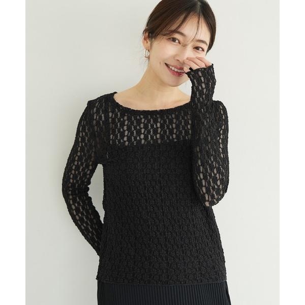 ZOZO問い合わせ番号:91746572ショップ:coca，コカブランド:coca（coca），コカ商品名:ストレッチチュールレーストップスカテゴリ:トップス>Tシャツ/カットソーブランド品番:36-240918001-10素材:ナイ...