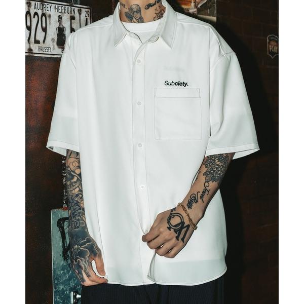 『タイムセール実施中』ZOZO問い合わせ番号:91746636ショップ:Subciety，サブサエティブランド:Subciety，サブサエティ商品名:Loose S/S shirt-THE BASE-カテゴリ:トップス>シャツ/ブラウ...