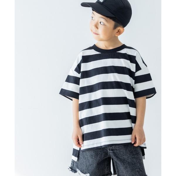 『タイムセール実施中』ZOZO問い合わせ番号:91747247ショップ:LOWRYS FARM，ローリーズファームブランド:LOWRYS FARM，ローリーズファーム商品名:フトボーダーＢＩＧＴ　 319681カテゴリ:トップス>Tシ...