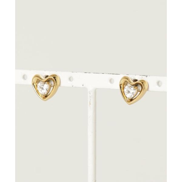 ※このアイテムは返品・交換対象外商品です。ZOZO問い合わせ番号:91748252ショップ:GUESS，ゲスブランド:Guess，ゲス商品名:BELOVED 13MM HEART AND CRYSTAL STUDS アクセサリー ピアスカテ...