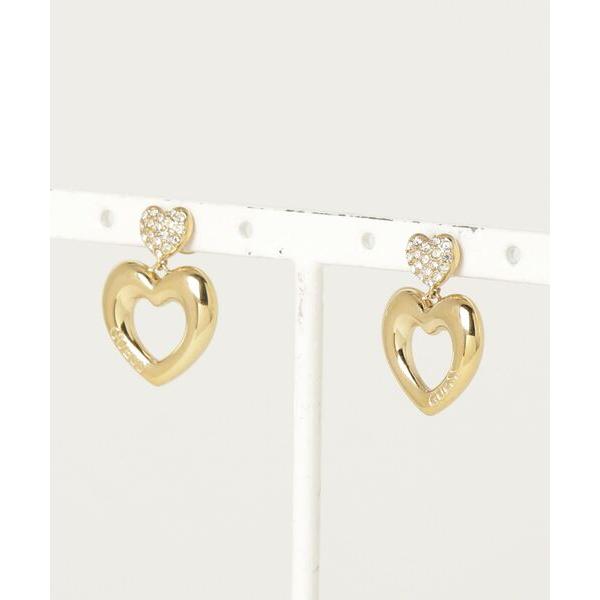 ※このアイテムは返品・交換対象外商品です。ZOZO問い合わせ番号:91748258ショップ:GUESS，ゲスブランド:Guess，ゲス商品名:CRAZY IN LOVE 20MM HEART PAVE STUDS アクセサリー ピアスカテゴ...