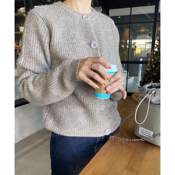 『セール実施中』参考価格：5，490円発売時期：2021年10月コンディション：B（目立つ使用感なし）使用感が少ない、または気にならないアイテム袖：毛玉参考商品名：【rectangle by ryon】起毛カラーニットカーディガン参考品番：...