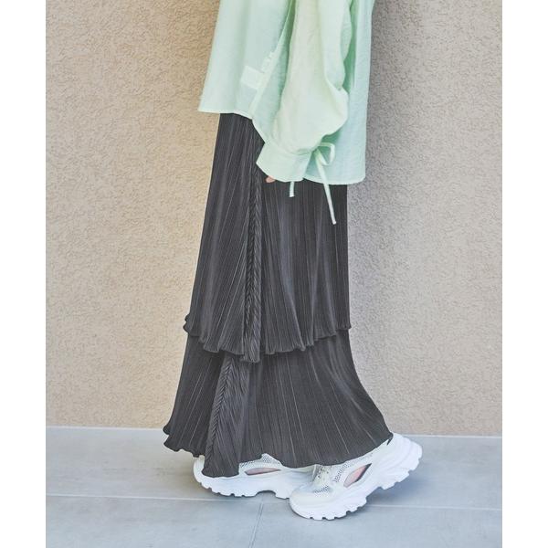 『タイムセール実施中』ZOZO問い合わせ番号:91780092ショップ:LAKOLE，ラコレブランド:LAKOLE，ラコレ商品名:プリーツティアードスカート / 319092カテゴリ:スカート>スカートブランド品番:319092素材:...