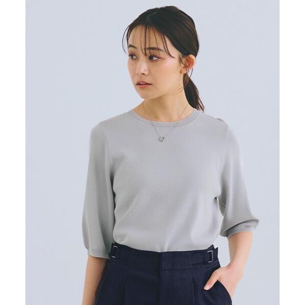 『タイムセール実施中』ZOZO問い合わせ番号:91780945ショップ:grove，グローブブランド:grove，グローブ商品名:ひんやり多機能・やわらかドライタッチ五分袖プルオーバーカテゴリ:トップス>ニット/セーターブランド品番:...