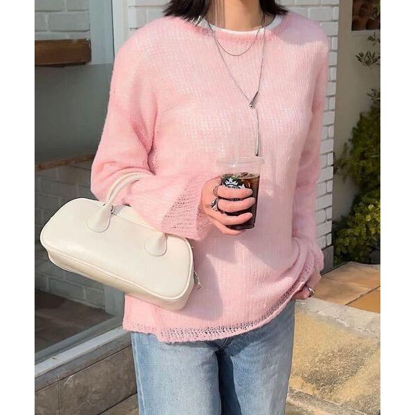 『タイムセール実施中』ZOZO問い合わせ番号:91781355ショップ:kobelettuce，コウベレタスブランド:KOBE LETTUCE，コウベレタス商品名:透かし編みボートネックニットチュニックカテゴリ:トップス>ニット/セー...