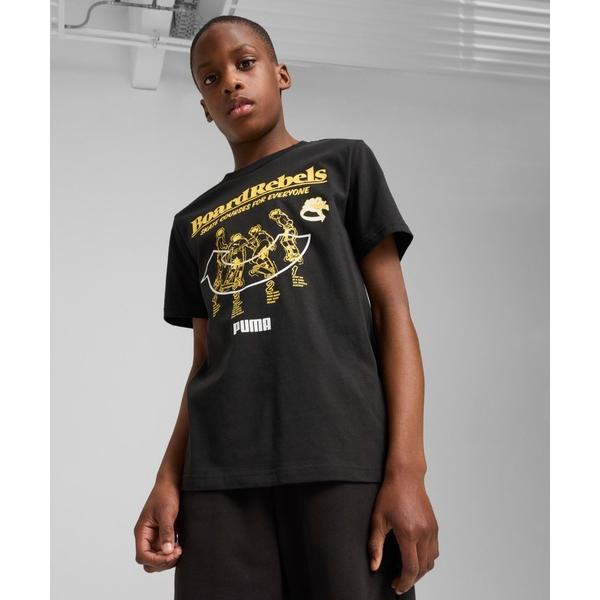 『タイムセール実施中』ZOZO問い合わせ番号:91782541ショップ:PUMA STORE ZOZO，プーマストアゾゾブランド:PUMA，プーマ商品名:PUMA プーマ ボーイズ ミッド90S グラフィック 半袖 Tシャツ I B 120...