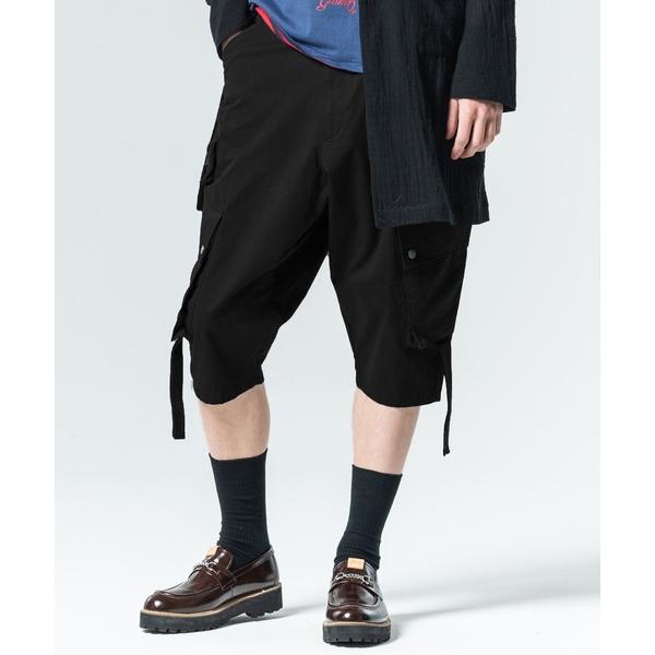 ZOZO問い合わせ番号:91783769ショップ:glamb，グラムブランド:glamb，グラム商品名:Deformed Cropped Sarrouel Pants / デフォームクロップドサルエルパンツカテゴリ:パンツ>その他パン...