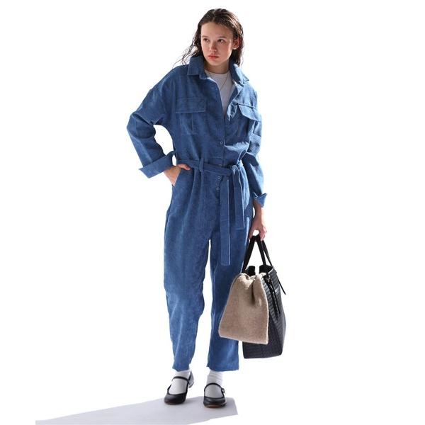 『セール実施中』参考価格：7，590円発売時期：2023年12月コンディション：A（使用感なし）数回使用した程度で使用感が感じられないアイテム付属品：ベルト参考商品名：ベロアオールインワン参考品番：32233402/SCAD-OP02【商品...