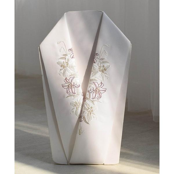 ZOZO問い合わせ番号:91815061ショップ:utatane，ウタタネブランド:utatane，ウタタネ商品名:半衿 百合刺繍 日本製カテゴリ:水着/着物・浴衣>和装小物ブランド品番:7798617401素材:ポリエステル100%...