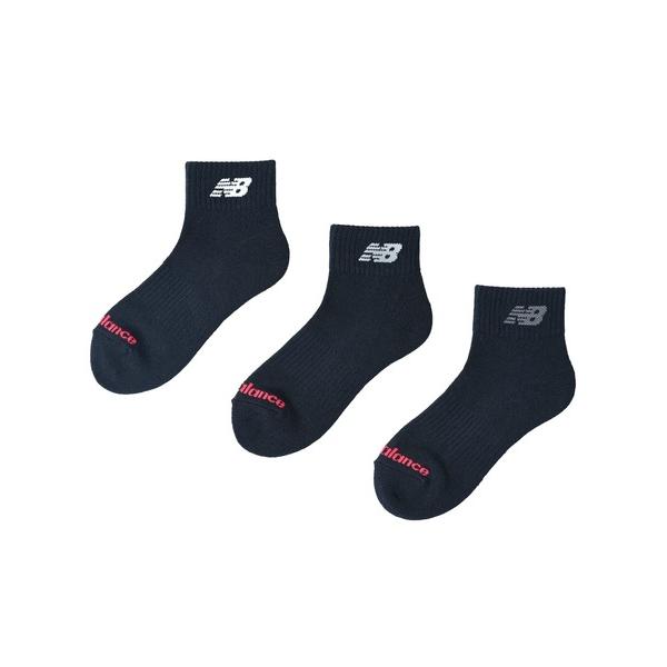 『タイムセール実施中』※このアイテムは返品・交換対象外商品です。ZOZO問い合わせ番号:91815917ショップ:New Balance，ニューバランスブランド:New Balance，ニューバランス商品名:ジュニア3Pソックスショートレン...