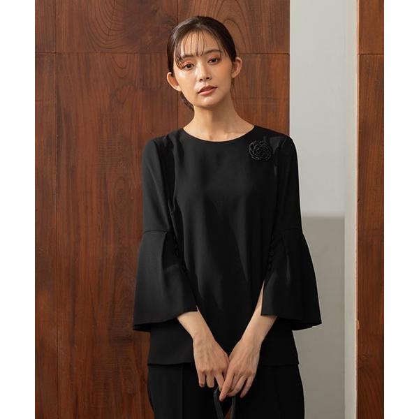 ZOZO問い合わせ番号:91815944ショップ:form forma，フォルム フォルマブランド:form forma，フォルムフォルマ商品名:【喪服】【洗える】袖スリットブラウス(単品) /卒業式（卒園式）入学式（入園式）七五三・お宮参...
