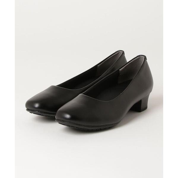 ZOZO問い合わせ番号:91817035ショップ:ASICS Trading Co.，Ltd，アシックストレーディングブランド:Lady worker，レディワーカー商品名:スクエアトゥ | 3E相当 | 約3.5cmヒールの黒パンプスカテ...