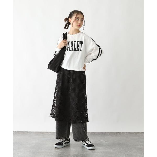 『セール実施中』ZOZO問い合わせ番号:91817047ショップ:GLOBAL WORK，グローバルワークブランド:GLOBAL WORK，グローバルワーク商品名:レースキャミセットヘビロッTEE長袖/289043カテゴリ:ワンピース/ドレ...