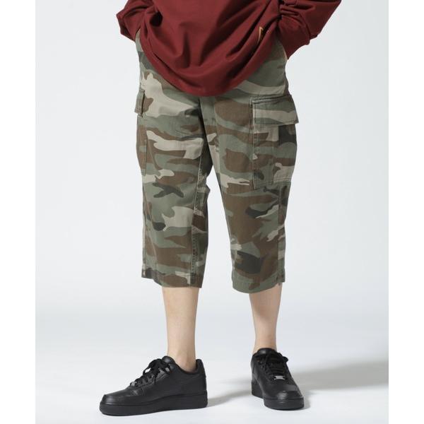 ZOZO問い合わせ番号:91817185ショップ:AVIREX，アヴィレックスブランド:AVIREX，アヴィレックス商品名:BASIC FATIGUE CROPPED PANT / ベーシック ファティーグ クロップド パンツ / AVIR...