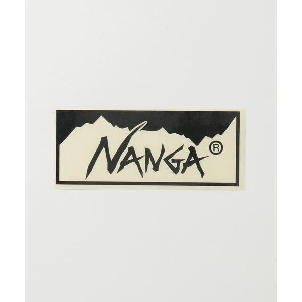 ZOZO問い合わせ番号:91817188ショップ:NANGA，ナンガブランド:NANGA，ナンガ商品名:CUTTING BOX LOGO STICKER/ナンガ カッティング ボックス ロゴ ステッカーカテゴリ:財布/小物>その他小物...