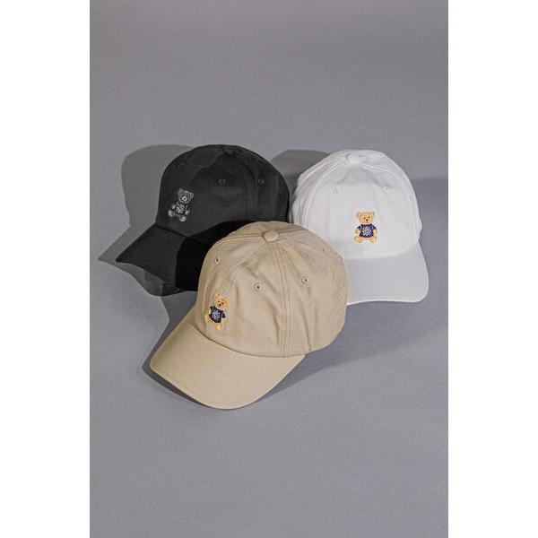 ZOZO問い合わせ番号:91849043ショップ:the HOUSE，ザハウスブランド:St ANDREWS，セントアンドリュース商品名:【St ANDREWS】テディベア刺繍キャップ (UNISEX)カテゴリ:帽子>キャップブランド...