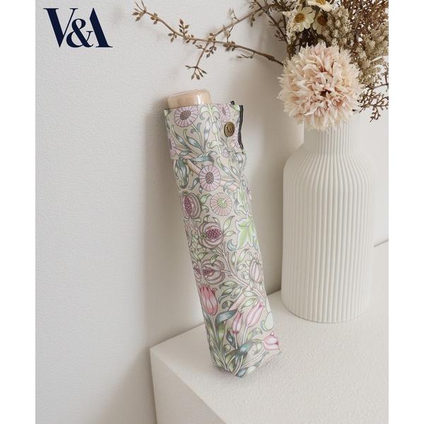 『タイムセール実施中』ZOZO問い合わせ番号:91851769ショップ:FUNALIVE，ファンアライブブランド:FUNALIVE，ファンアライブ商品名:V＆A晴雨兼用一級遮光リリー柄ミニ折傘カテゴリ:ファッション雑貨>折りたたみ傘ブ...