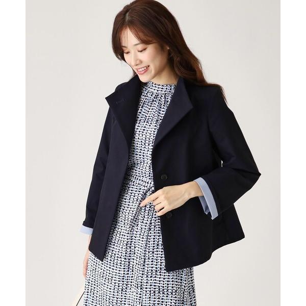 『セール実施中』ZOZO問い合わせ番号:91851965ショップ:COUP DE CHANCE，クードシャンスブランド:COUP DE CHANCE，クードシャンス商品名:【洗える】配色使いショート丈コートカテゴリ:ジャケット/アウター&g...