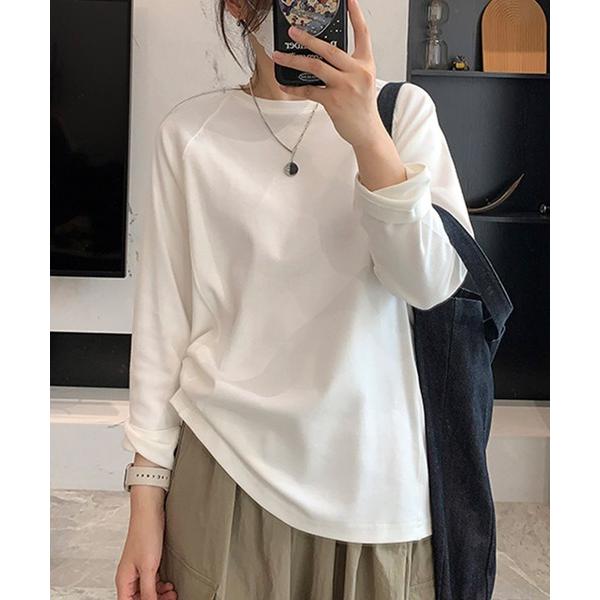 『セール実施中』ZOZO問い合わせ番号:91852419ショップ:aimoha，アイモハブランド:BANICO，バニコ商品名:ラグランスリーブコットンロングTシャツカテゴリ:トップス>Tシャツ/カットソーブランド品番:xer1690a...