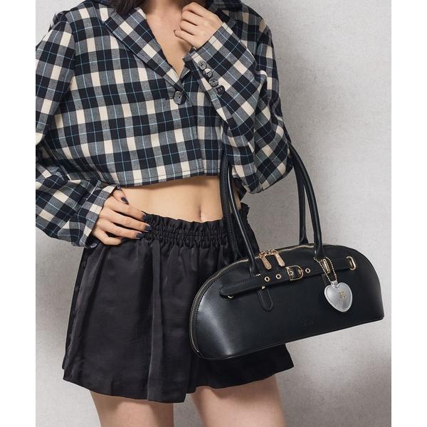 『セール実施中』ZOZO問い合わせ番号:91852457ショップ:style code，スタイルコードブランド:jouetie，ジュエティ商品名:【jouetie/ジュエティ】ハートチャーム付 ワイドボストンバッグカテゴリ:バッグ>ボ...