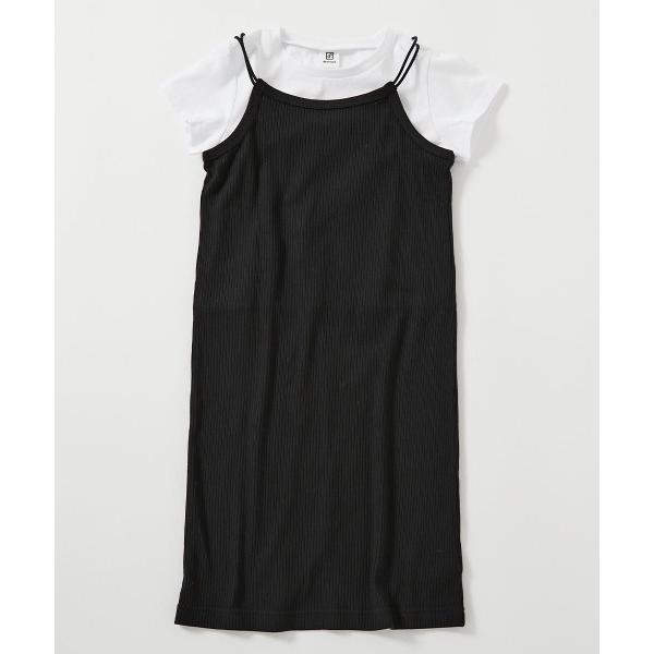 『セール実施中』ZOZO問い合わせ番号:91852527ショップ:devirock，デビロックブランド:devirock，デビロック商品名:リブキャミワンピース＆半袖Tシャツセットカテゴリ:ワンピース/ドレス>ワンピースブランド品番:...