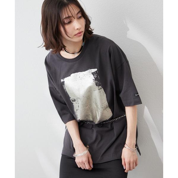 『タイムセール実施中』ZOZO問い合わせ番号:91852818ショップ:RMAF，リマインドミーアンドフォーエバーブランド:NUNIFE，ユニフィー商品名:【NUNIFE/WEB限定】箔プリントBIGTカテゴリ:トップス>Tシャツ/カ...