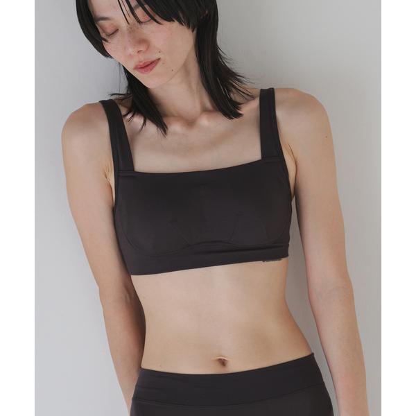 ZOZO問い合わせ番号:91883066ショップ:IENA，イエナブランド:EMILY WEEK，エミリーウィーク商品名:【CALM】ハーフトップブラ（ブラウン、ブルー）カテゴリ:アンダーウェア>ブラジャーブランド品番:2512546...