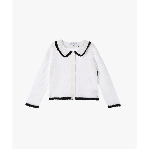 『タイムセール実施中』ZOZO問い合わせ番号:91883982ショップ:agnes b.，アニエスベーブランド:agnes b.，アニエスベー商品名:LQ07 E CARDIGAN キッズ カーディガンカテゴリ:トップス>カーディガン...