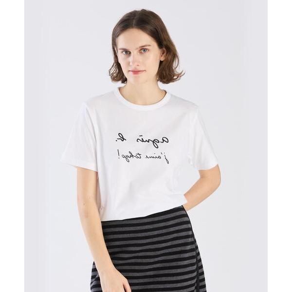 ZOZO問い合わせ番号:91883983ショップ:agnes b.，アニエスベーブランド:agnes b.，アニエスベー商品名:ロゴ メッセージ プリント コットン 半袖 Tシャツ ”J'aime Tokyo!カテゴリ:トップス>Tシ...