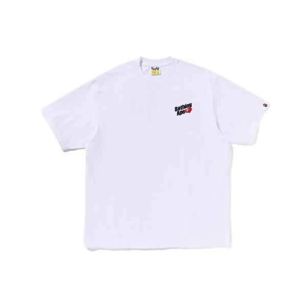 ZOZO問い合わせ番号:91945077ショップ:A BATHING APE，ア ベイシング エイプブランド:A BATHING APE，アベイシングエイプ商品名:BATHING APE LOGO RELAXED FIT TEEカテゴリ:ト...
