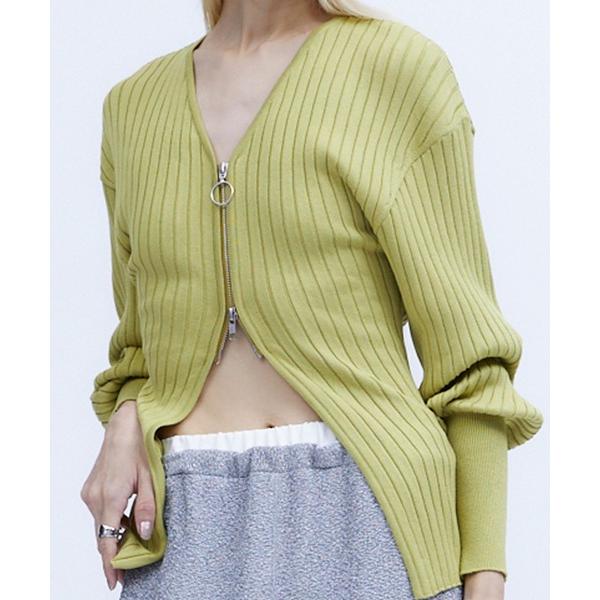 『タイムセール実施中』ZOZO問い合わせ番号:91946311ショップ:THINGS THAT MATTER，シングスザットマターブランド:THINGS THAT MATTER，シングス ザット マター商品名:FRONT ZIP KNIT ...