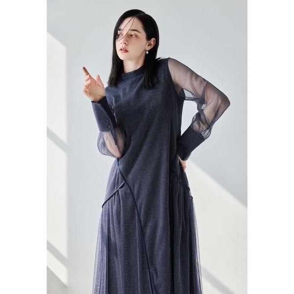 『タイムセール実施中』ZOZO問い合わせ番号:91946675ショップ:bflat，ビーフラットブランド:niana，ニアナ，ANDRESD，アンドレスド商品名:ラメチュールAラインドレス マタニティ 妊婦 結婚式 二次会 同窓会 成人式 ...