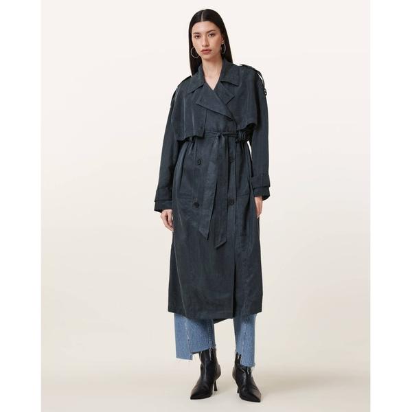 『セール実施中』ZOZO問い合わせ番号:91946751ショップ:ALLSAINTS，オールセインツブランド:ALLSAINTS，オールセインツ商品名:LINNIE LIGHTWEIGHT TRENCH COAT | LINNIE ライトウ...