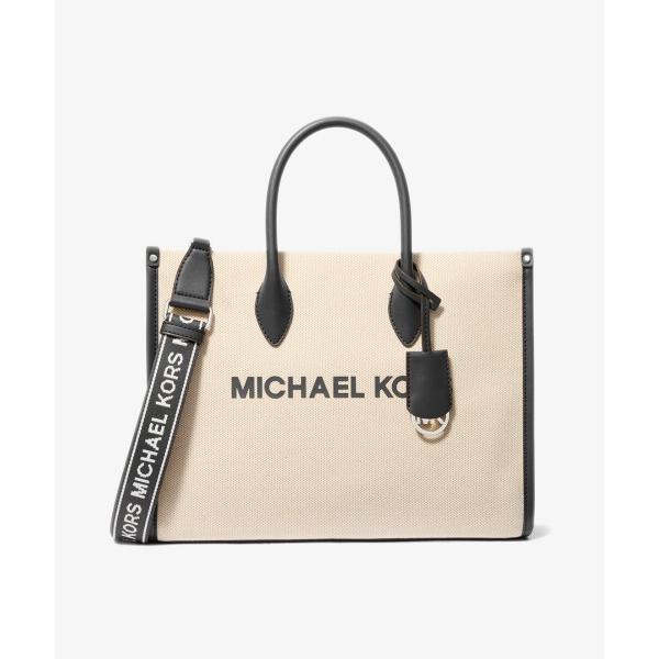 『セール実施中』ZOZO問い合わせ番号:91947071ショップ:MICHAEL KORS，マイケル・コースブランド:MICHAEL KORS，マイケルコース商品名:MIRELLA キャンバス トート ミディアムカテゴリ:バッグ>トー...