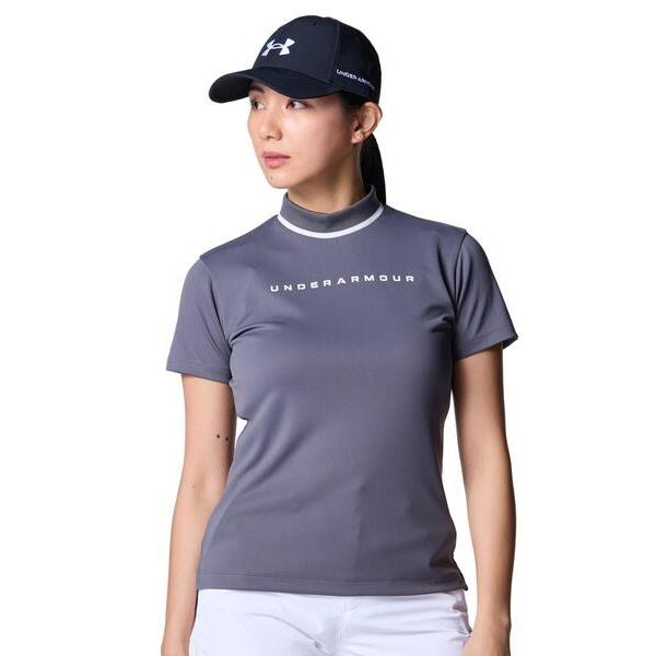 『タイムセール実施中』ZOZO問い合わせ番号:91978110ショップ:UNDER ARMOUR，アンダーアーマーブランド:UNDER ARMOUR，アンダーアーマー商品名:UAアーマードライ ショートスリーブ モックネック シャツ（ゴルフ...