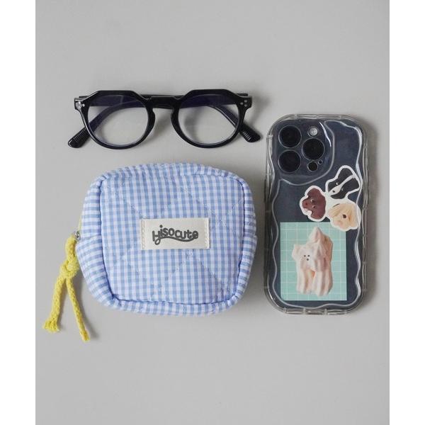 『タイムセール実施中』ZOZO問い合わせ番号:91979317ショップ:Port，ポートブランド:Sowel.，ソエル，Port，ポート商品名:【 Sowel. / ソエル 】 バイカラー チェック スクエア ミニ ポーチカテゴリ:財布/小...