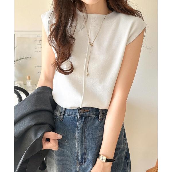 『タイムセール実施中』ZOZO問い合わせ番号:91979753ショップ:Classical Elf，クラシカルエルフブランド:classicalelf，クラシカルエルフ商品名:色違いで揃えたい！前後2wayセンターピンタック使いノースリーブ...