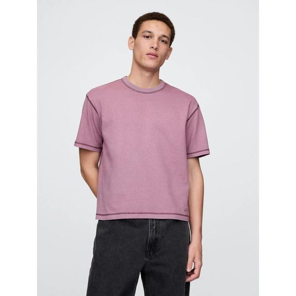 『タイムセール実施中』ZOZO問い合わせ番号:91980720ショップ:GAP，ギャップブランド:GAP，ギャップ商品名:ヘビーウェイト クロップドTシャツ 半袖 (ユニセックス)カテゴリ:トップス>Tシャツ/カットソーブランド品番:...