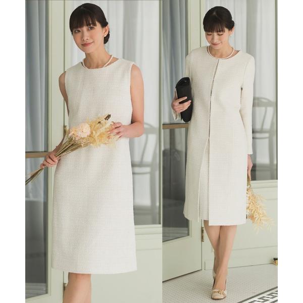 『タイムセール実施中』ZOZO問い合わせ番号:91981156ショップ:CELEN，セレンブランド:Rebloom，リブルーム Rebloom Reb loom商品名:【洗える/セレモニースーツ/ママスーツ】煌めきツイードコート・ノースリー...