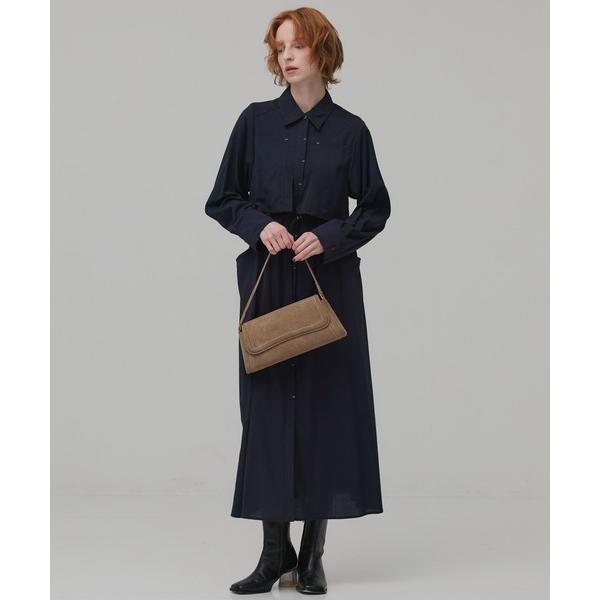 ZOZO問い合わせ番号:92013849ショップ:PUBLIC TOKYO，パブリック トウキョウブランド:PUBLIC TOKYO，パブリックトウキョウ商品名:【完売間近】スイッチポケットシャツワンピカテゴリ:ワンピース/ドレス>シ...