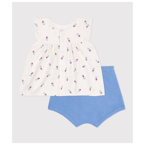 『セール実施中』ZOZO問い合わせ番号:92014093ショップ:PETIT BATEAU，プチバトーブランド:PETIT BATEAU，プチバトー商品名:ベビー２点セットカテゴリ:トップス>シャツ/ブラウスブランド品番:A0CGS素...
