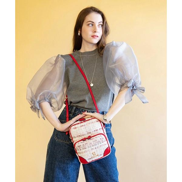 ZOZO問い合わせ番号:92015041ショップ:Histoire，イストワールブランド:U，ユー，histoire，イストワール商品名:ムルティ ポッシュ ツイードショルダーバッグカテゴリ:バッグ>ショルダーバッグブランド品番:02...